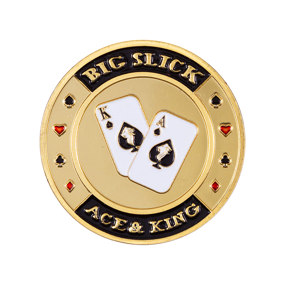 Card Guard Big Slick Ace & King (Ref 61) Cidade do Poker - Cidade do Poker